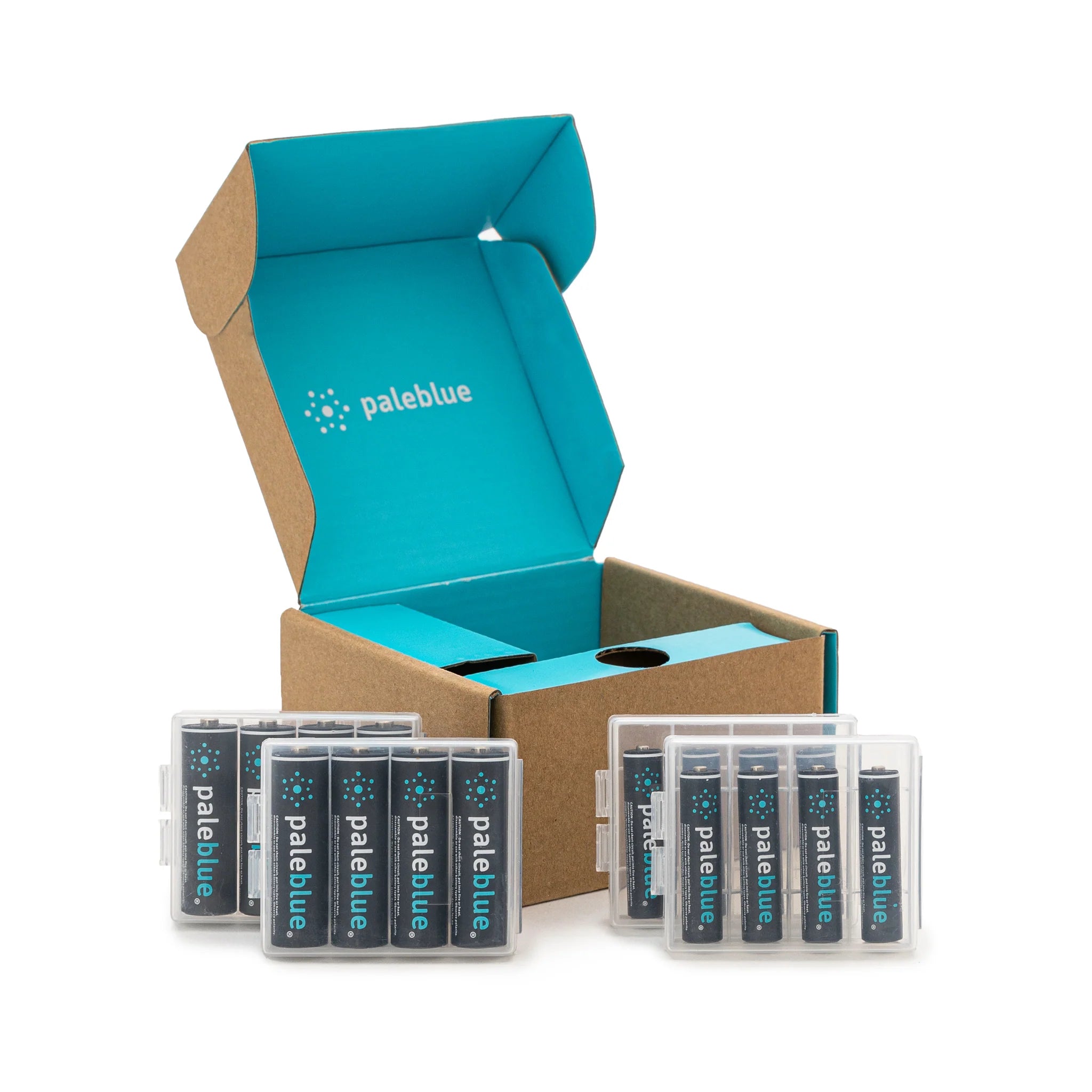 AA & AAA Sustainability Kit | USB Rechargeable Lithium Batteries – Paleblue