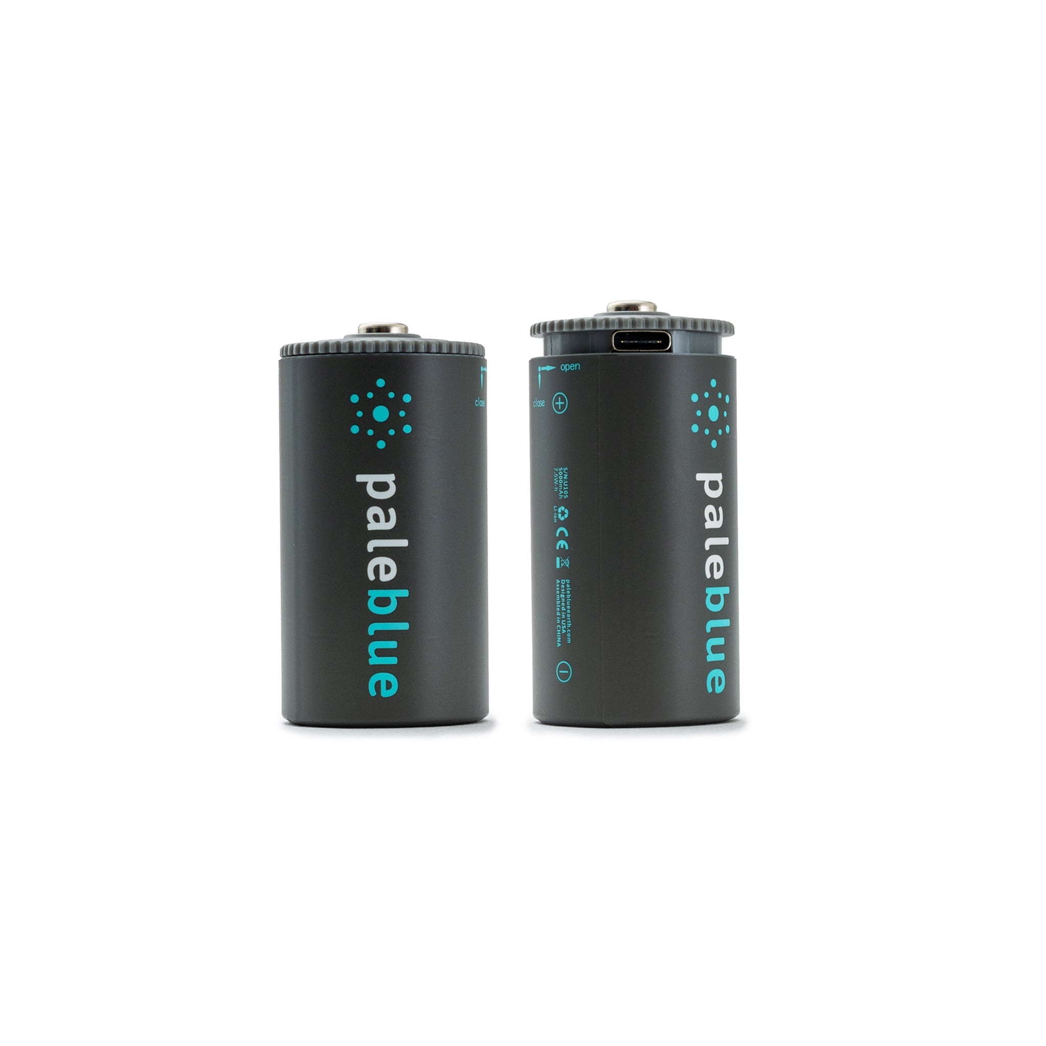 D USB-C Rechargeable Smart Batteries | Pale Blue Earth – Paleblue